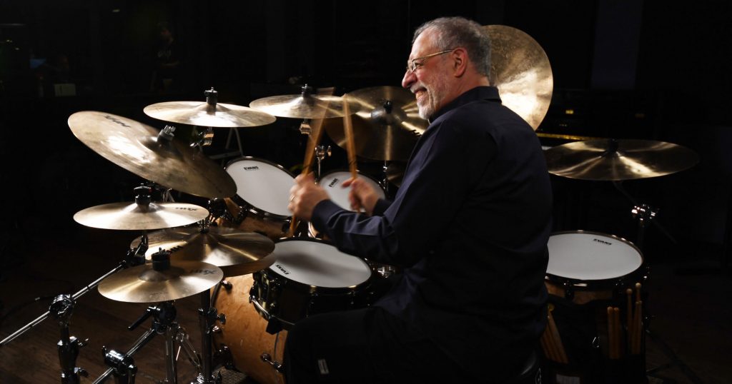 The World's Happiest Drummer Plays The Theme From Rocky