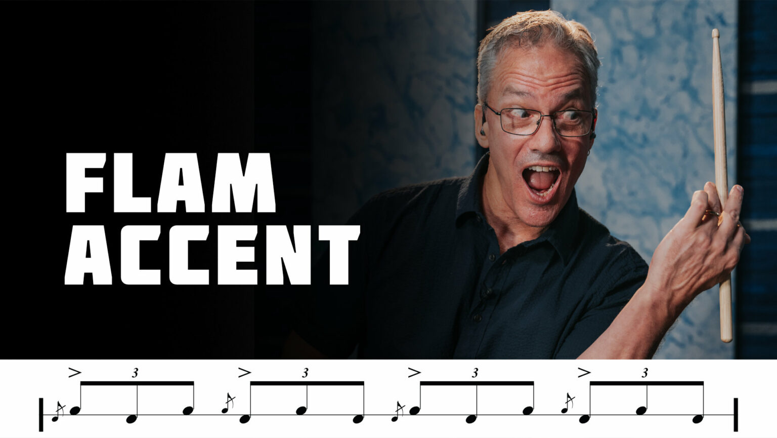 How To Play A Flam - Drumeo Beat