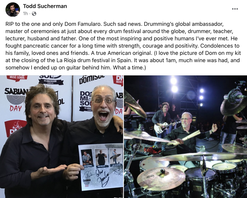 Remembering Dom Famularo (1953-2023) - Drumeo Beat